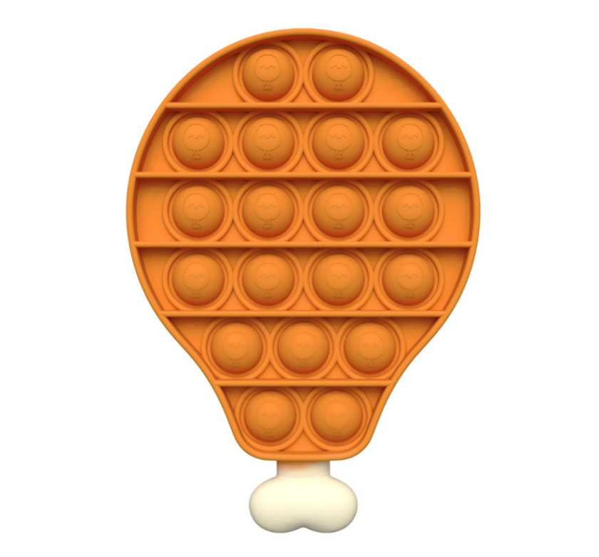POP the BUBBLE – Fidget Toy CHICKEN LEG – Squizz