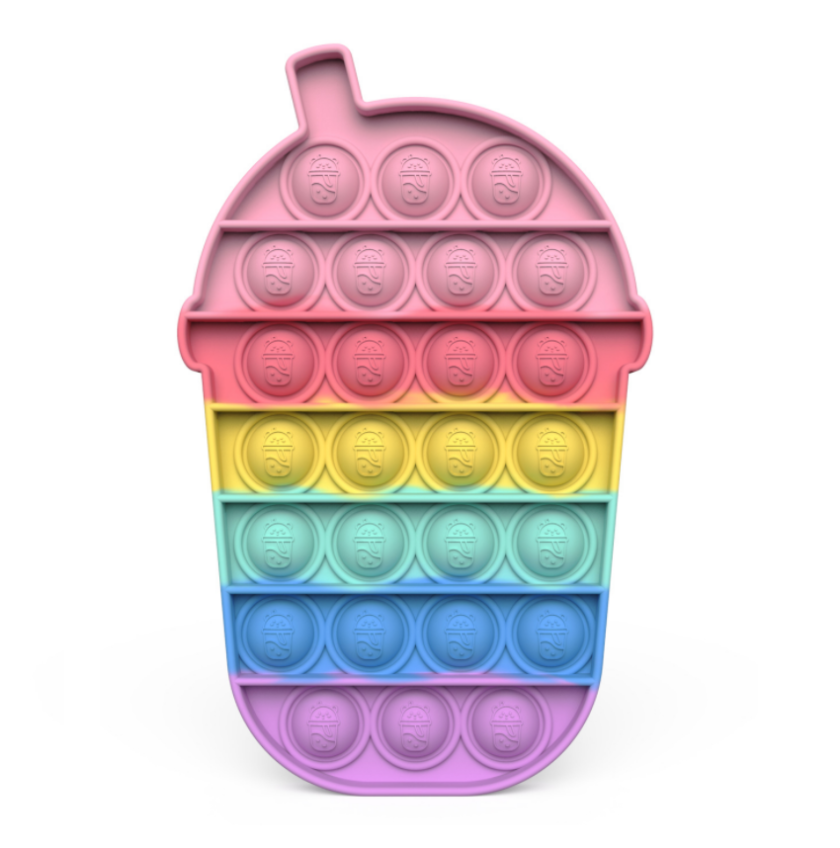 POP the BUBBLE – Fidget Toy MILKSHAKE RAINBOW – Squizz