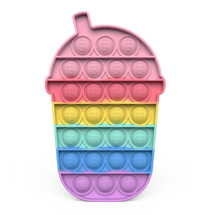 POP the BUBBLE – Fidget Toy MILKSHAKE RAINBOW – Squizz